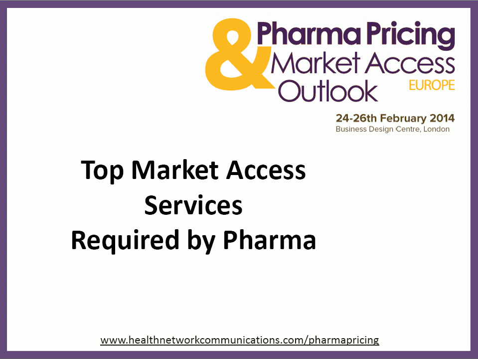 Ebook: Top Market Access Services Required by Pharma